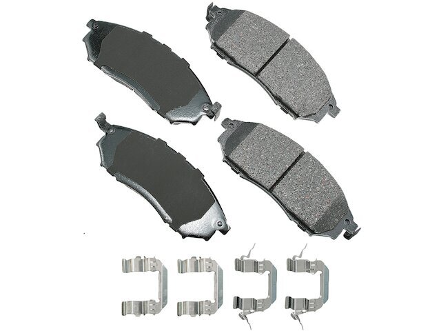 Front Brake Pad Set For 2009-2013 Infiniti G37 Sedan 2010 2011 2012 ...