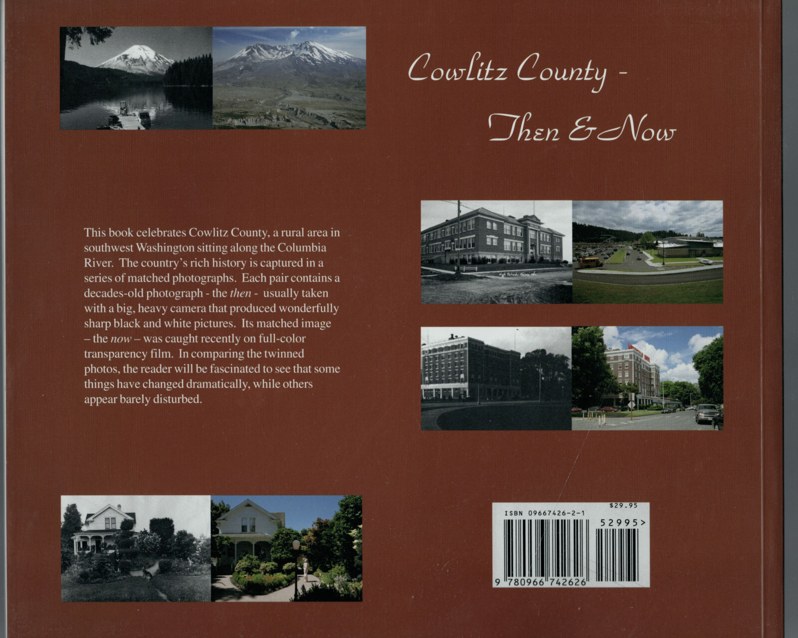 Cowlitz County - Then and Now by Travis Cavens and David Freece | eBay