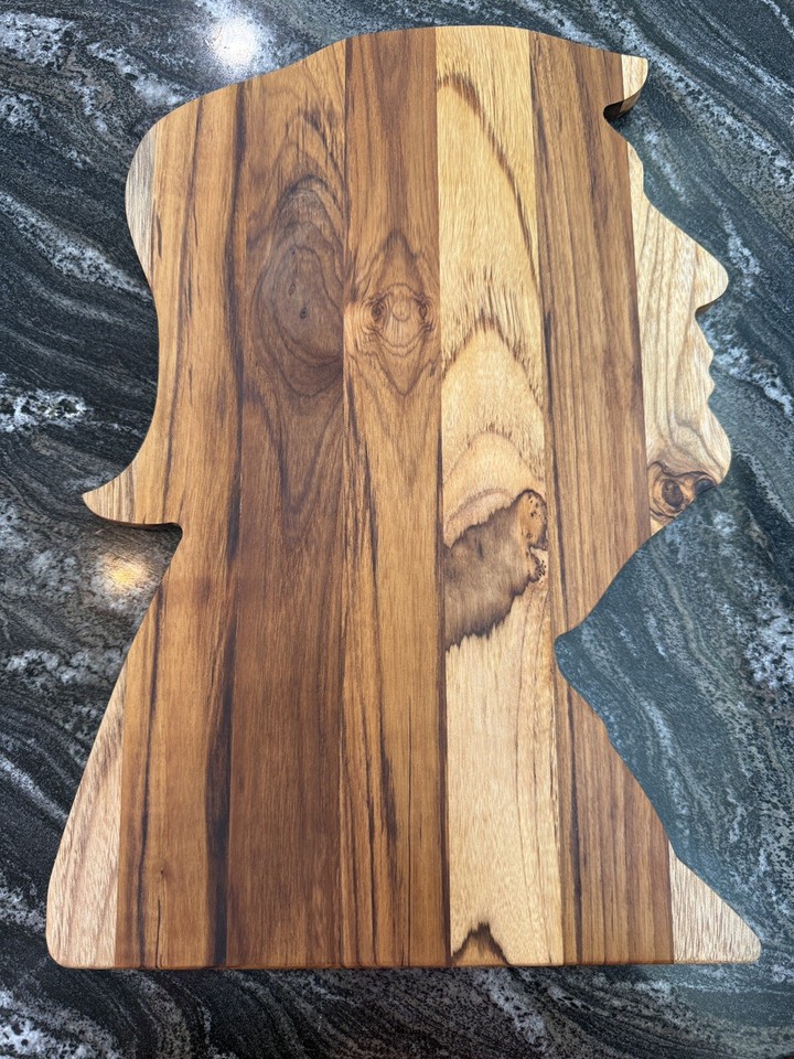 Trump Charcuterie Board Display Serving Tray Wood Fruit Dish Party ...