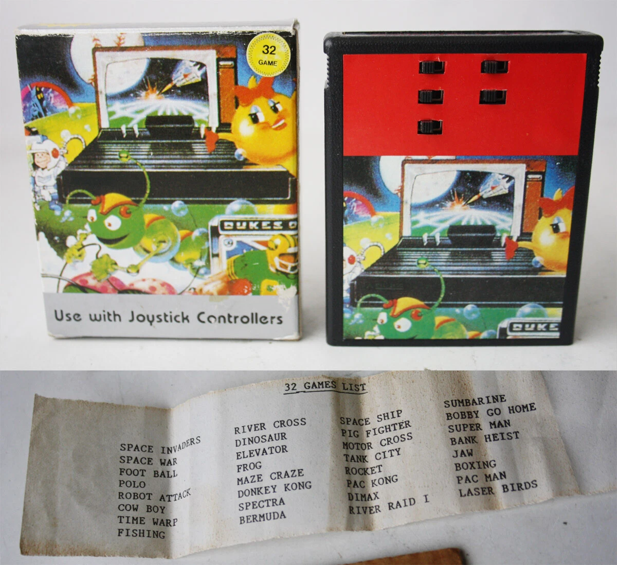 Atari 2600 Game Cartridges