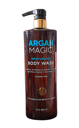 ARGAN MAGIC™ Nutrient-Rich Argan Oil MOISTURIZING Smoothing BODY WASH ...