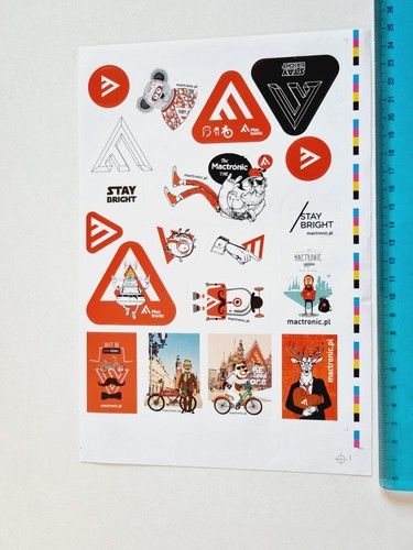 Autocollant Mactronic Timbre Adhesive Vintage 80s Original | eBay