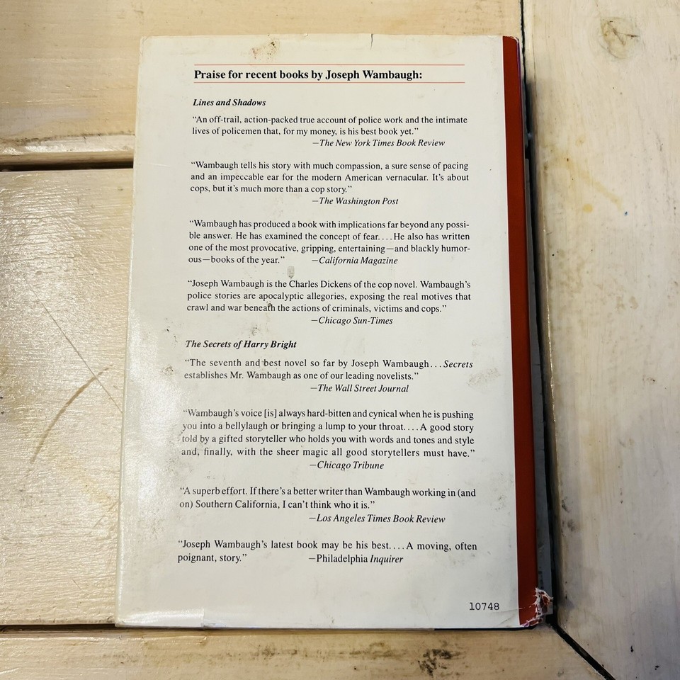 Echoes in the Darkness by Joseph Wambaugh 1987 Hardcover DJ 1st Edition ...