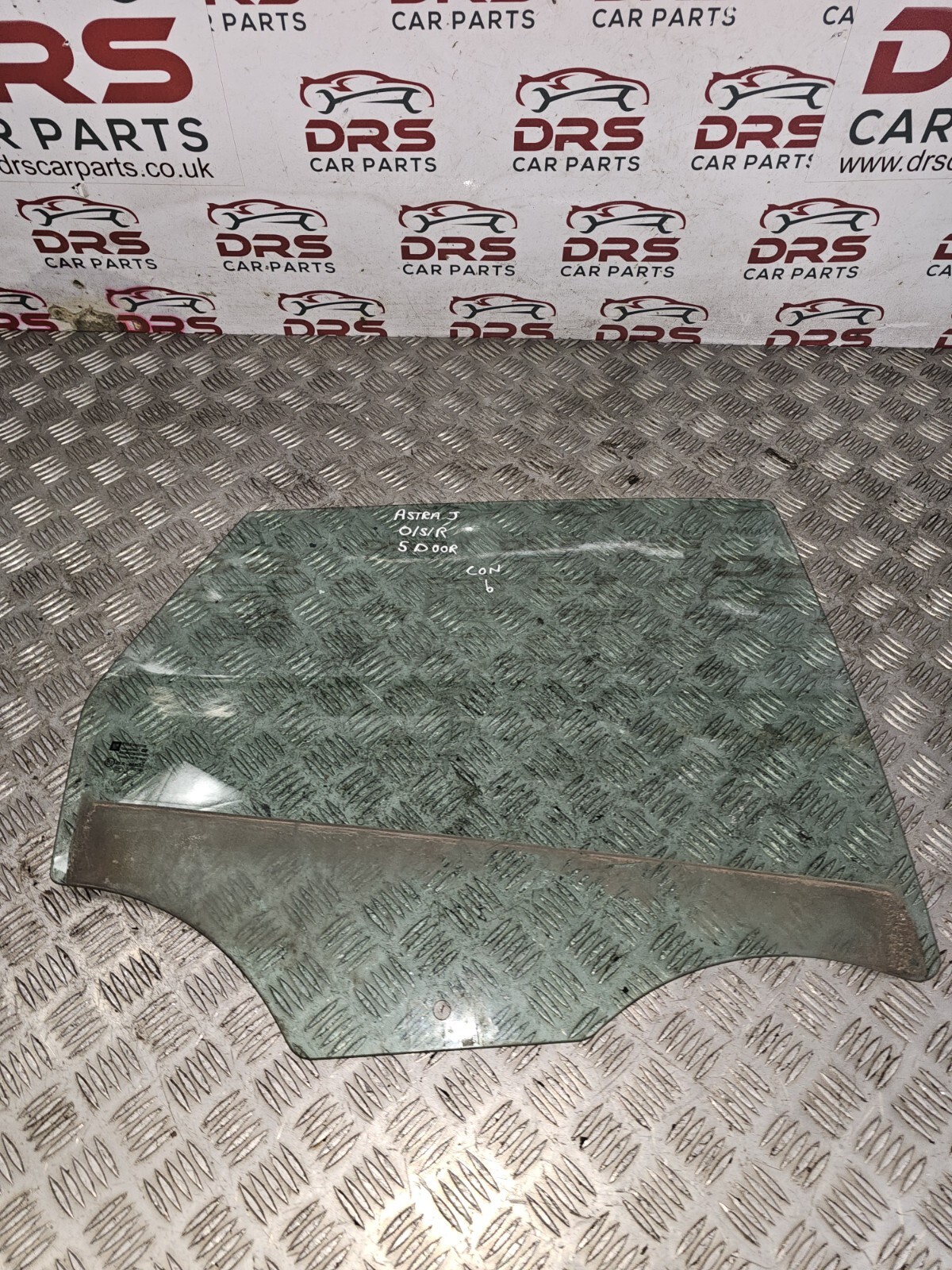 VAUXHALL ASTRA J MK6 DOOR WINDOW DROP GLASS 5 DOOR DRIVERS REAR OSR ...