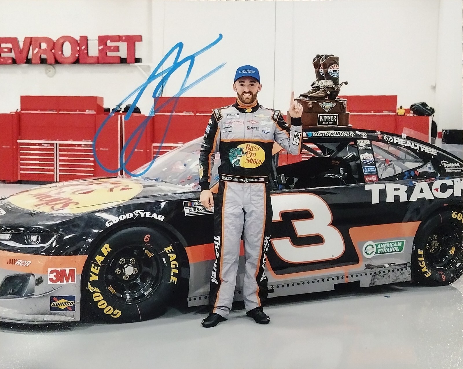 Austin Dillon Nascar Signed Autographed 8x10 Photo | eBay