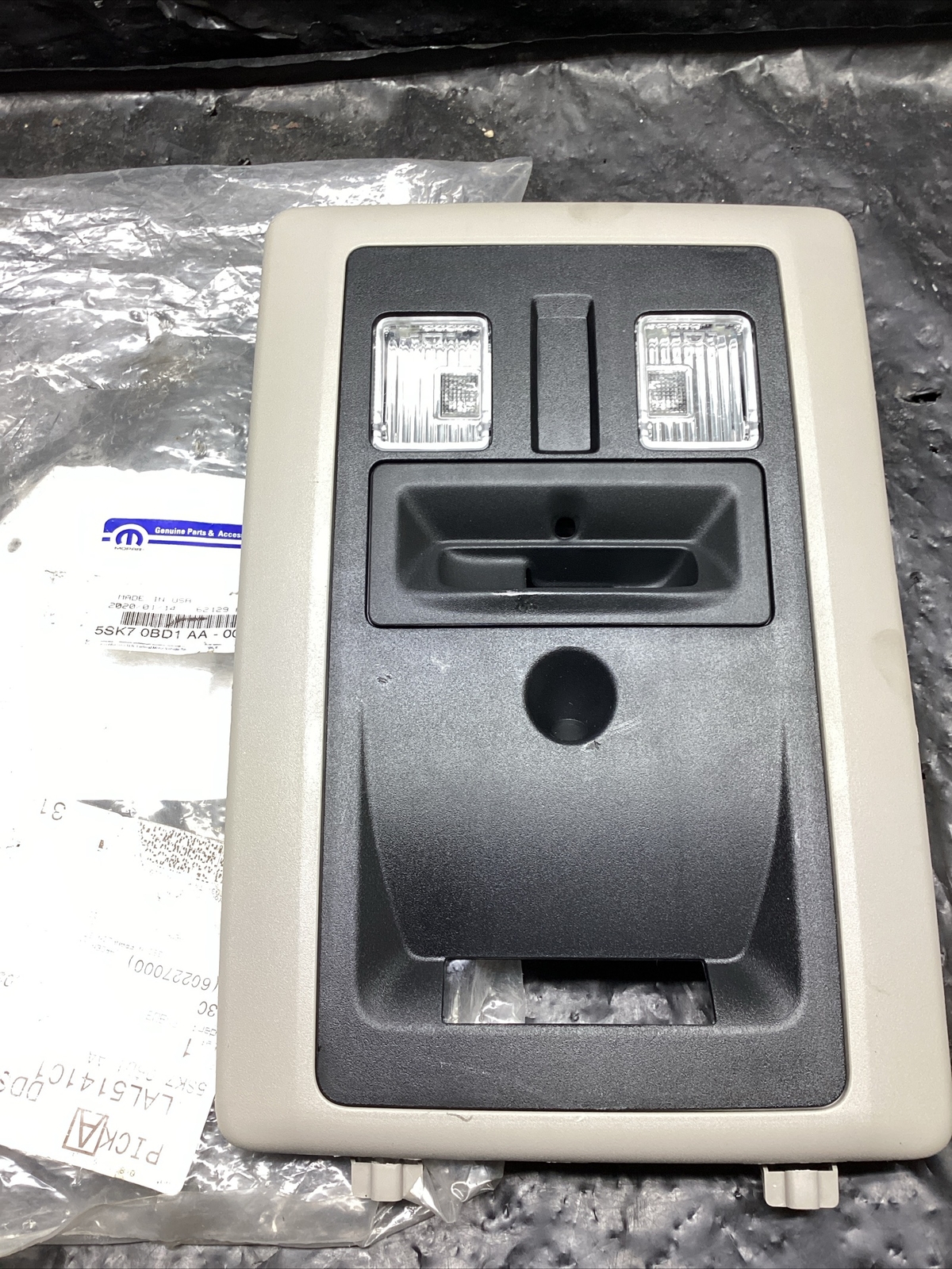 2013-2020 Ram Overhead Console Light Housing OEM Mopar 5SK70BD1AA | eBay