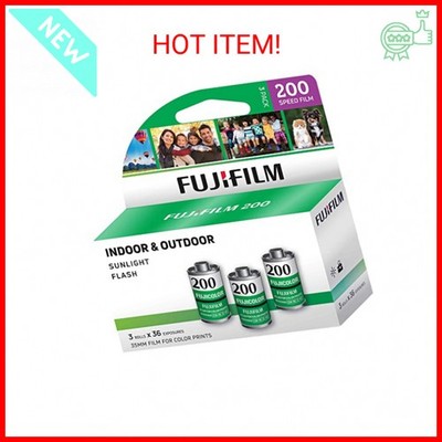 Fujifilm Fujicolor 200 Color Negative Film (35mm Roll Film, 36 ...