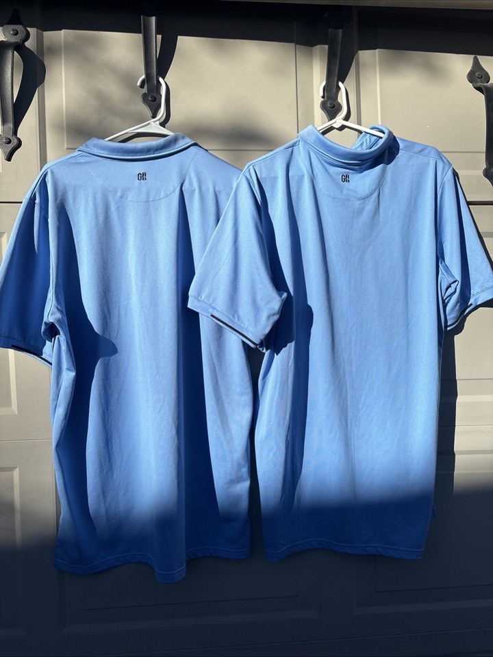 GR8 Call Solid Blue Umpire Shirt XL Performance Mesh | eBay