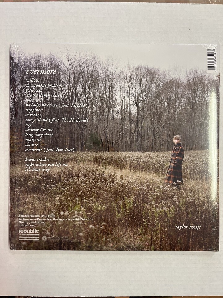 New TAYLOR SWIFT EVERMORE New Sealed Vinyl 2 LP Record Album Green ...