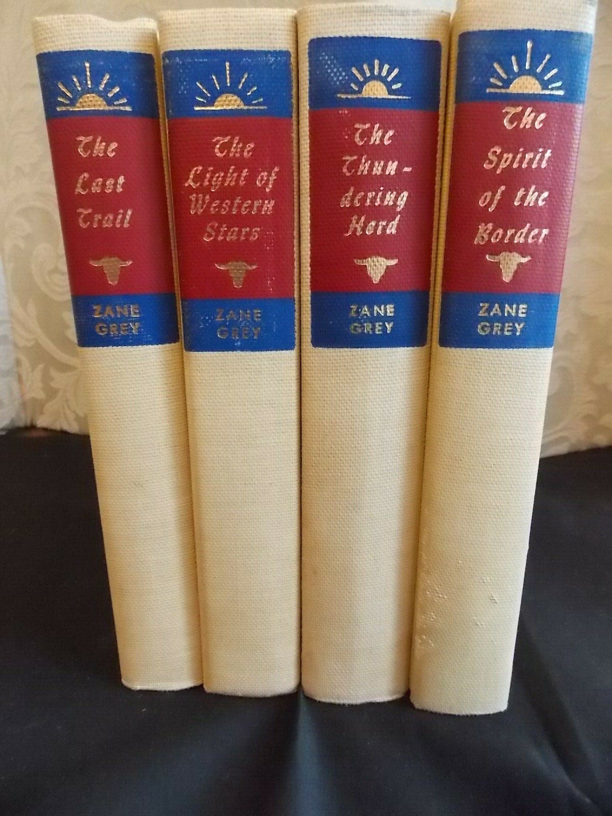 Zane Grey 4 Book Collection Walter J. Black Edition | eBay
