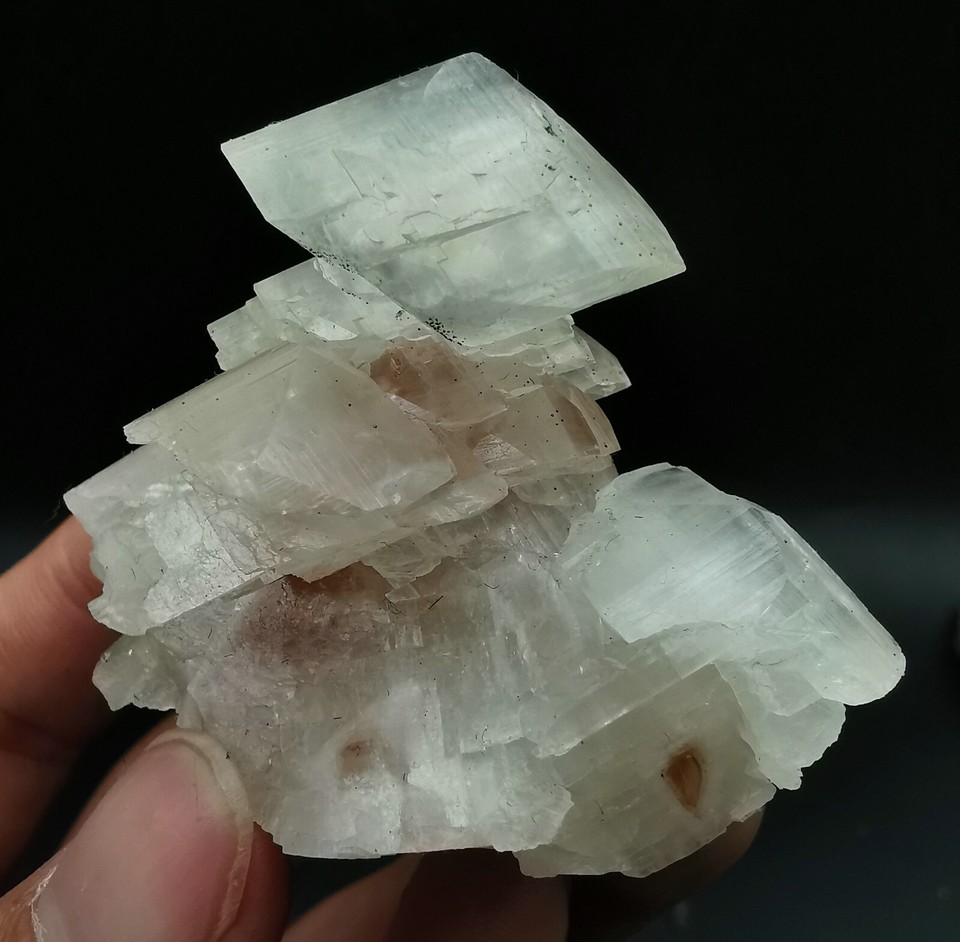 67g Natural Beauty Clear Benz Fluorescent Calcite Quartz Mineral ...