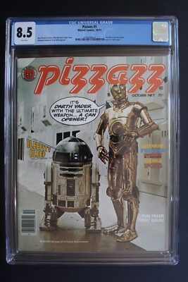 PIZZAZZ #1 Marvel 1st All-New STAR WARS Story in Comics 1977 Tarzan ...