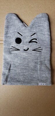 NEFF Winking Kitty Cat Beanie Womens NWT | eBay
