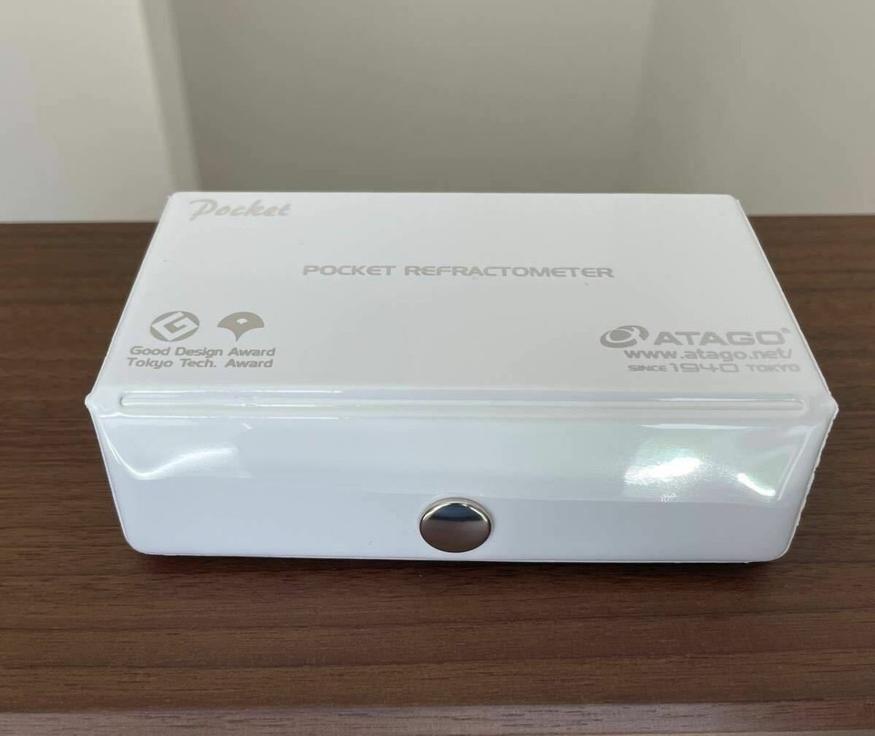 Atago Pocket Saccharimeter Refractometer PAL-1 Brix 0-53% Sugar Content ...