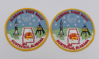 Vintage Alabama State Rally Huntsville Alabama Patches | eBay