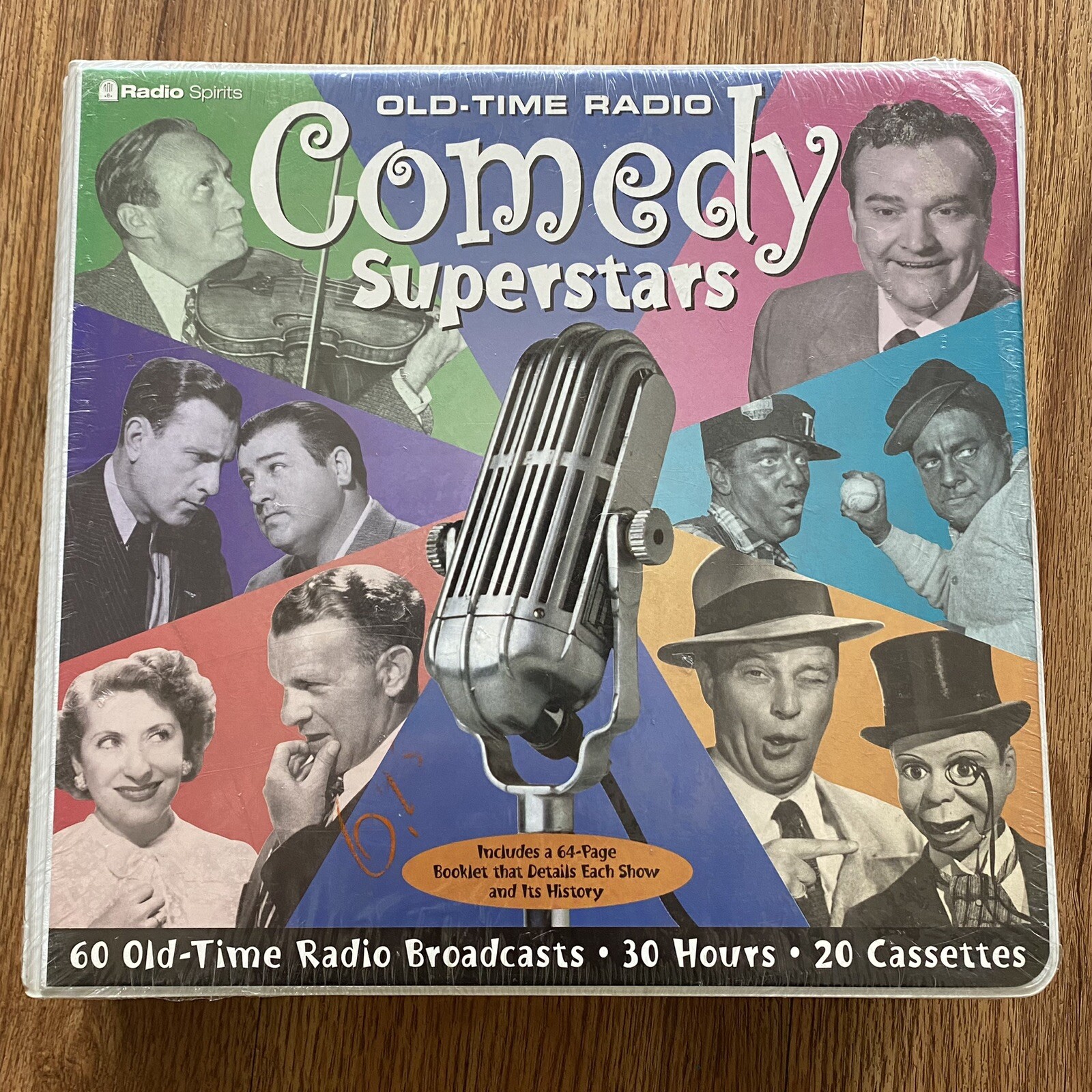 SEALED Old-Time Radio Blockbusters Comedy Superstars (Cassette Tape Set ...