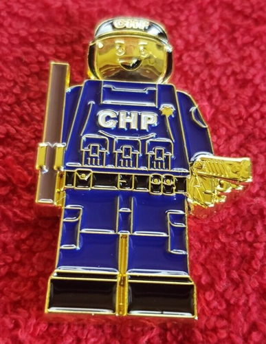 CALIFORNIA HIGHWAY PATROL RIOT LEGO WITH TASER COIN (ELA CHP LAPD ...