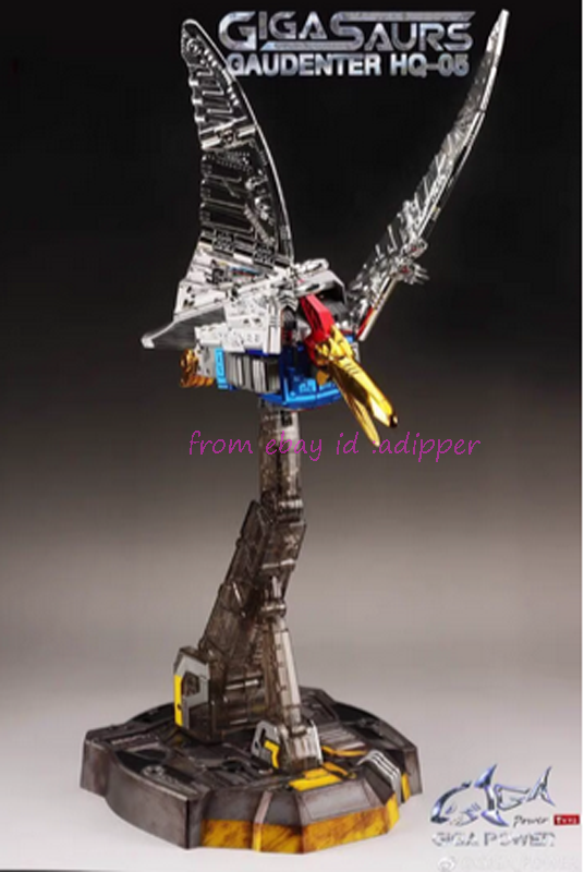 Gigapower Gp Hq-05r Gaudenter G1 Dinobots Swoop Blue Chrome Ver Action ...