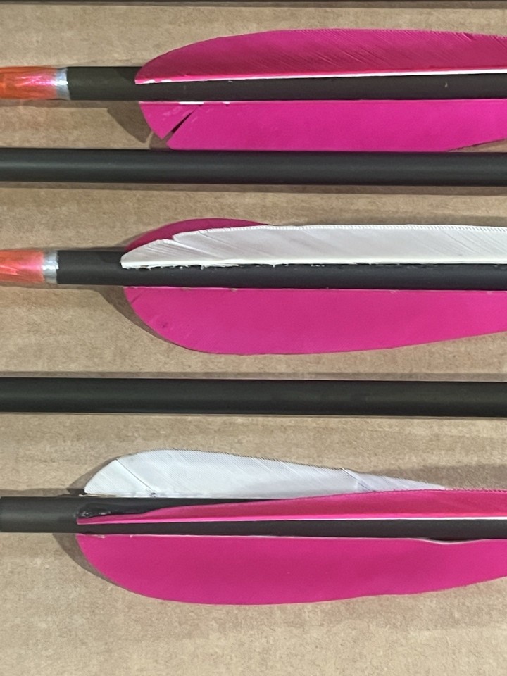 Box Of Vintage Arrows Broken Arrow Archery Lanes West Allis Wisconsin ...