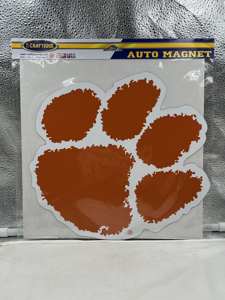 Clemson Tigers NCAA Car Magnet 12" Craftique | eBay