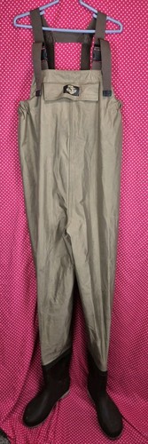White River Fly Shop Fishing Chest Waders Three Forks Felt Sole Sz 11 ...