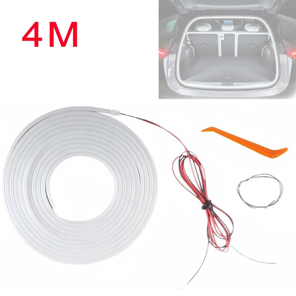 Car Trunk Light Strip,4m Car Trunk LED Light Strip for Boot | eBay UK