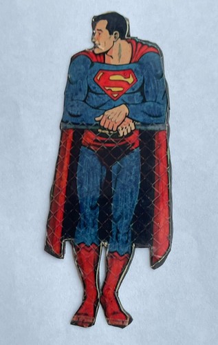 Rare Vintage Superman Refrigerator Fridge Magnet - 7” Tall - Hands ...