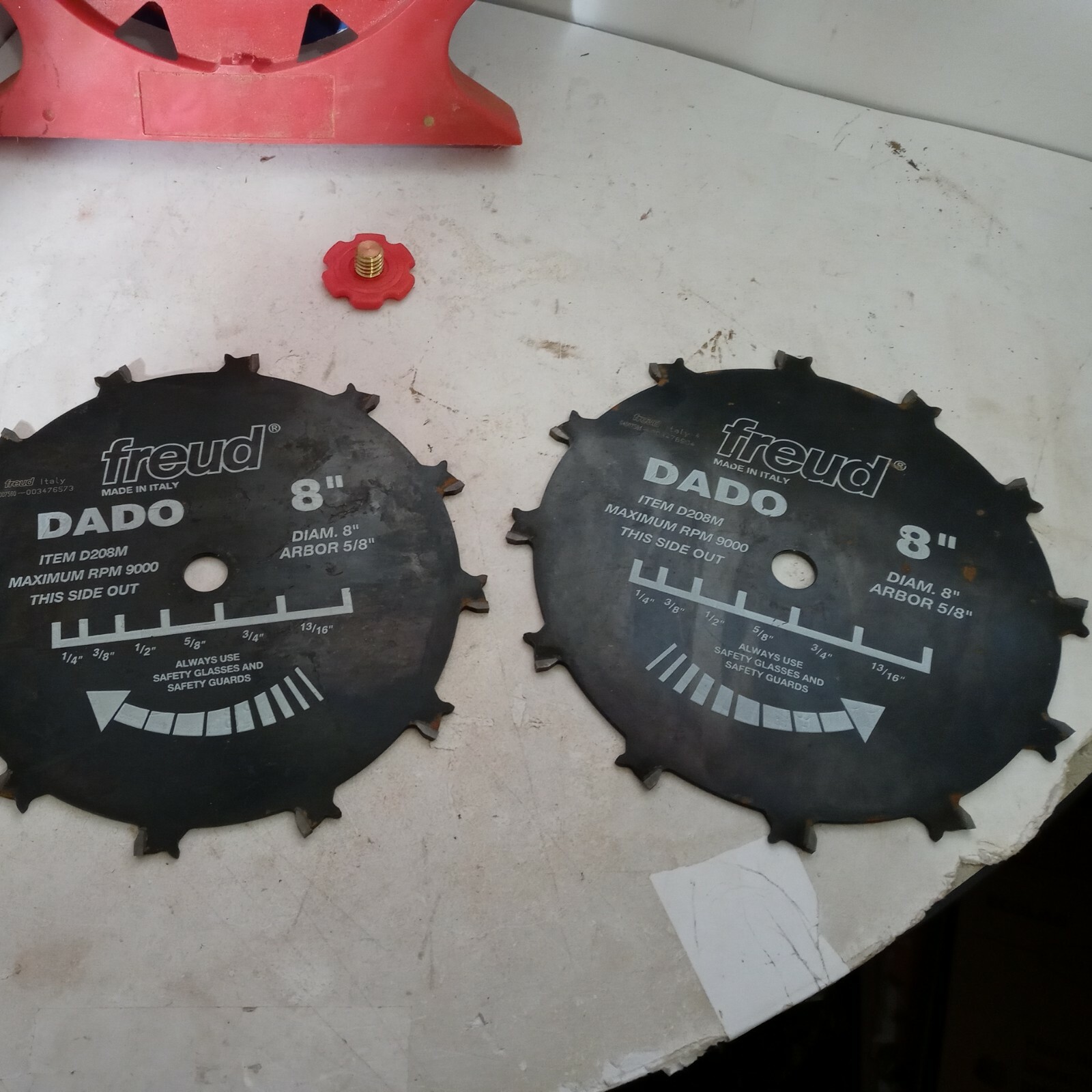 8" Carbide Super Dado Blade Set Freud D208M for sale online | eBay