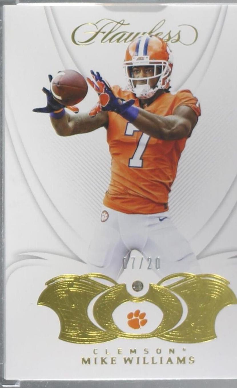 2019 Panini Flawless Collegiate - Base Gems Mike Williams #67 /20 for sale online | eBay