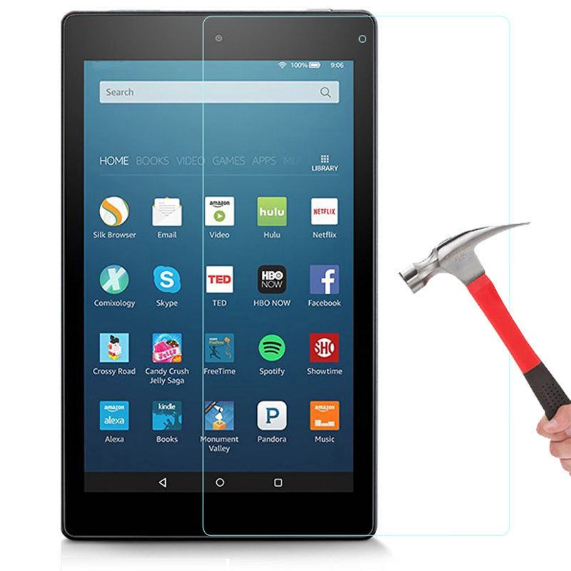 2PCS Amazon Fire HD 7 8 10.1 11" Screen Protector Tempered Glass ...
