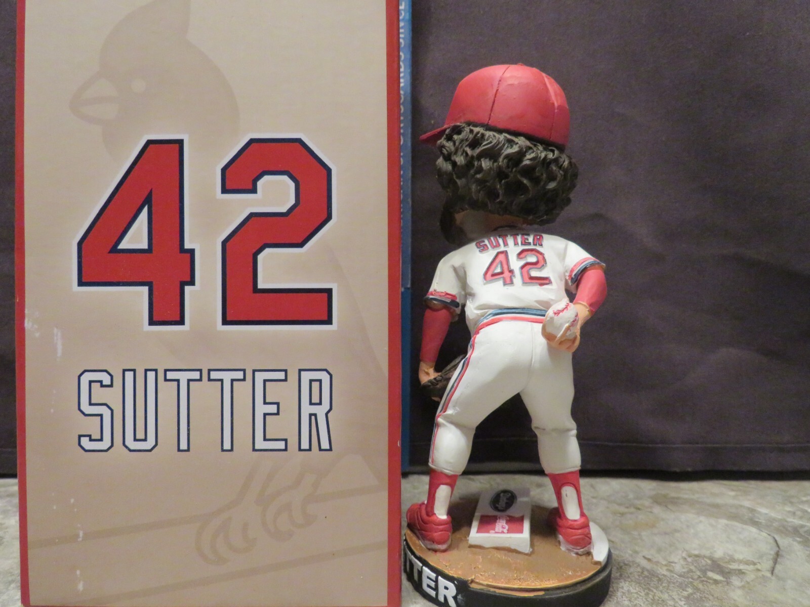 2012 ST. LOUIS CARDINALS BRUCE SUTTER BOBBLEHEAD SGA MINT | eBay