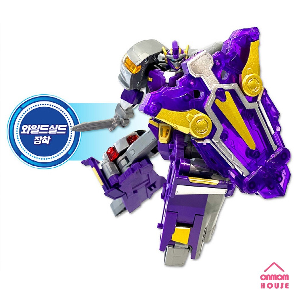 Metal Cardbot WILD GUARDY Transformation Robot Sports Car Action Figure ...