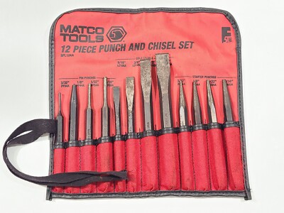 Matco 12 Piece Punch And Chisel Set SPL 12KA Series Five | eBay