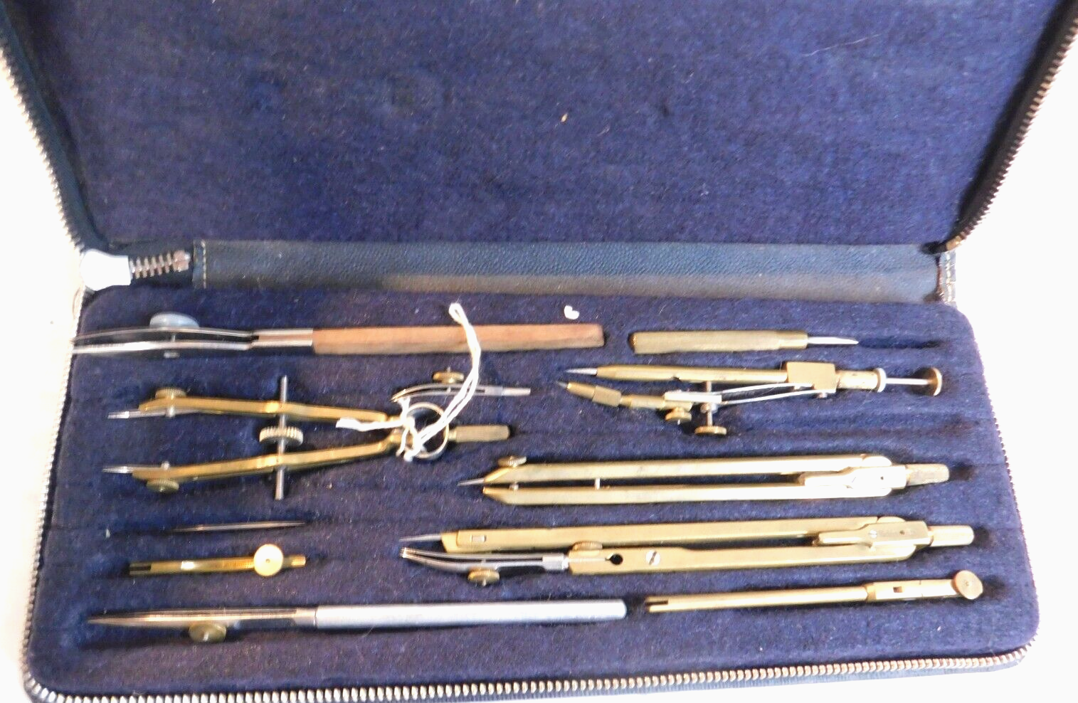 ANTIQUE~RICHTER GERMAN~ENGINEERING~ DRAFTING SET IN BOX | eBay