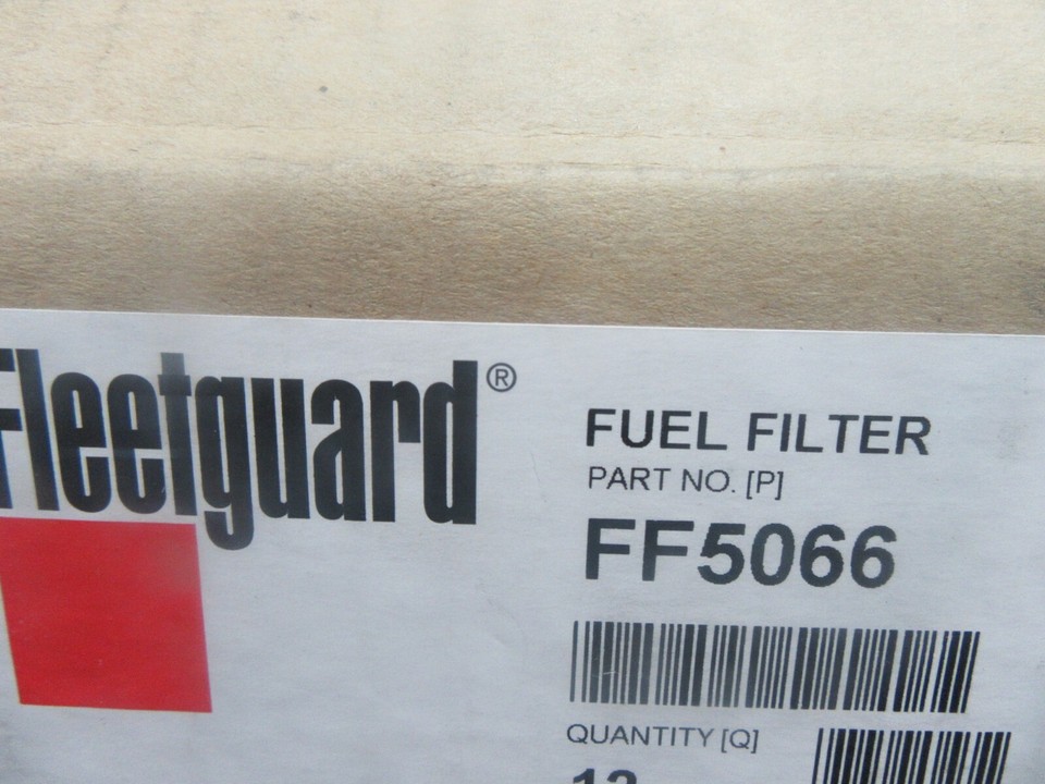 NEW GENUINE FLEETGUARD FUEL FILTER FF5066 | eBay