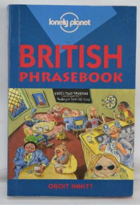 1999 1st Edition Softcover Lonely Planet British Phrasebook | eBay