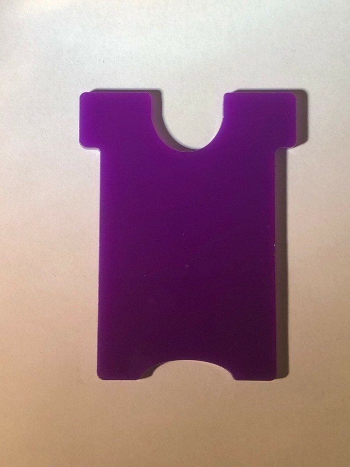 Acrylic Door Finger Plate, screw hole or sticky pad, 18 Colours | eBay UK