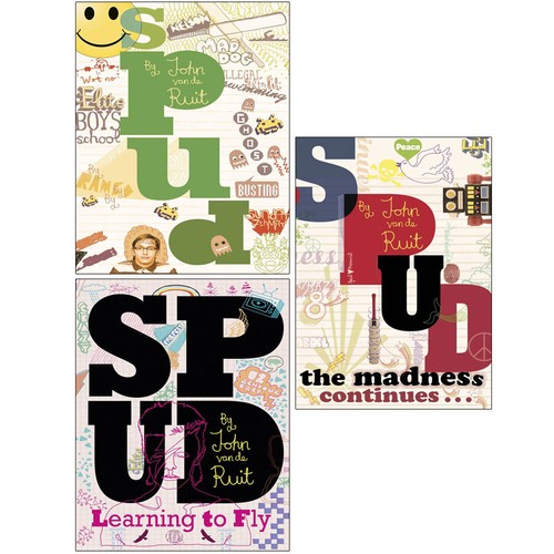 John van de Ruit 3 Books Collection Set Spud,Learning to Fly,The ...