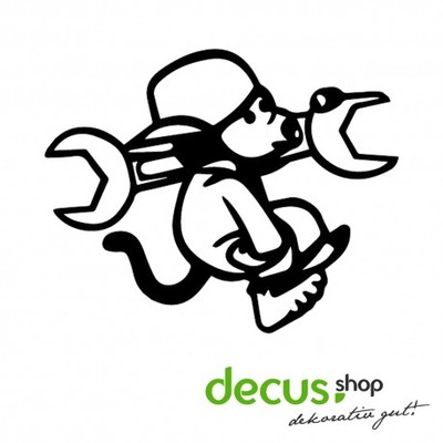 Monkey Mechanic // Sticker JDM Aufkleber Frontscheibe | eBay.de