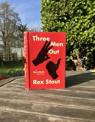 REX STOUT: THREE MEN OUT...1ST US VIKING PRESS 1954 | eBay