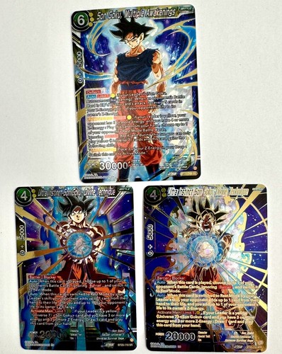 Ultra Instinct Son Goku Trading Card Lot Dragonball Super TCG | eBay