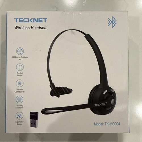 TECKNET Wireless Bluetooth Headset | eBay