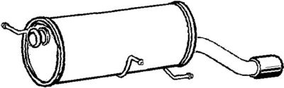 Exhaust Box With Tail Pipe to fit 307 CC 2.0 03- | eBay UK