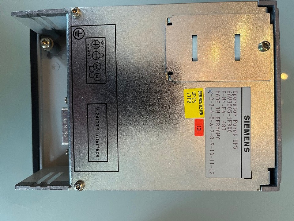 Siemens Simatic 6AV3505+1FB01 Operator Interface Panel COROS OP5 | eBay