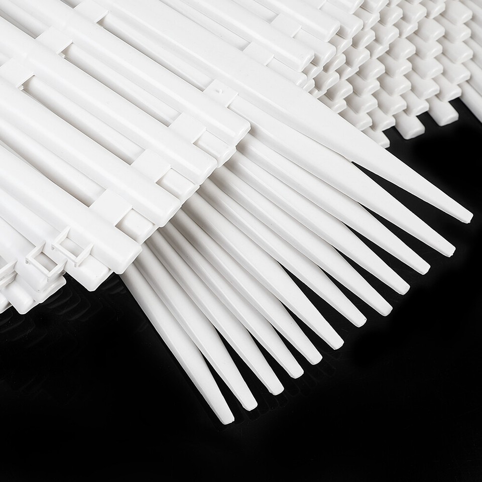 Foldable Plastic Fence Panel Garden Border Landscape Edging Lawn ...