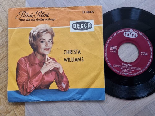 7" Single Christa Williams - Pilou-Pilou Vinyl Germany | eBay