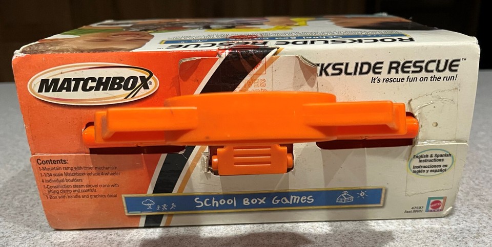 Matchbox School Box Games Rockside Rescue New Mattel 4+ years | eBay