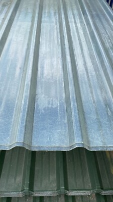 Box Profile 32/1000 GRP Fibreglass Roofing Sheets, Clear, New, | eBay UK