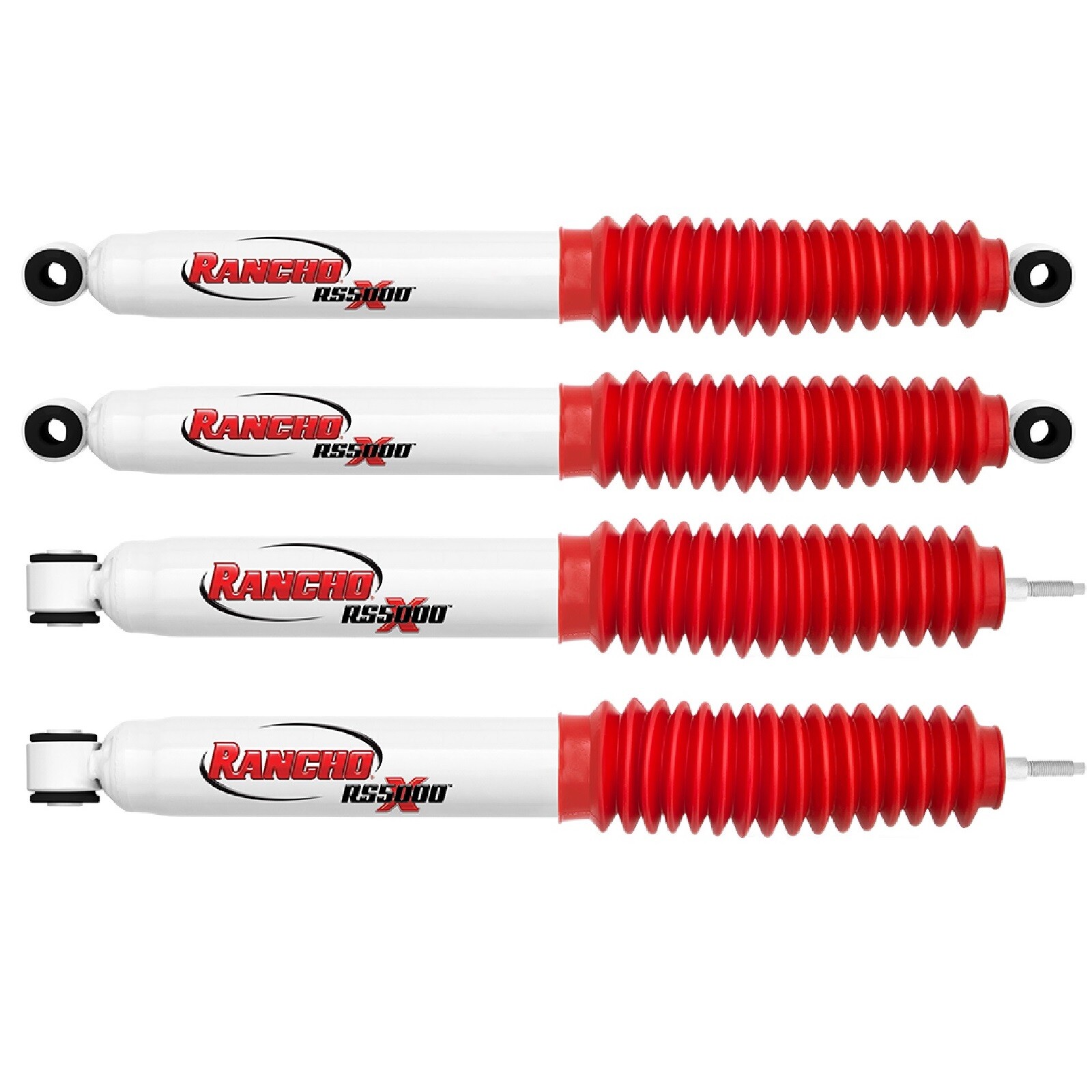 Rancho Front & Rear Shocks Absorbers Kit Set of 4 for Ford Bronco F100 ...