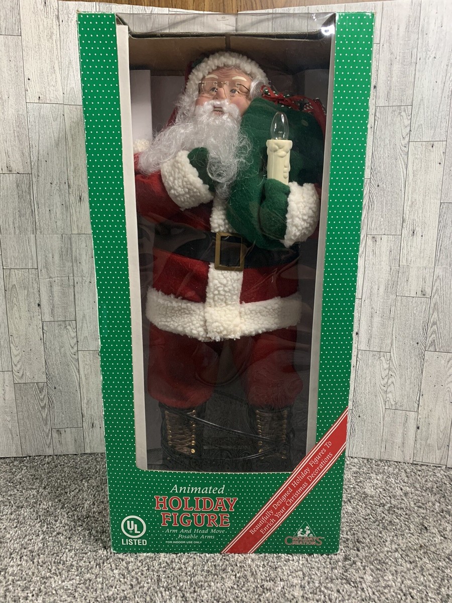 Holiday Creations Animated Figures Vintage 1991 Holiday Scene Carols